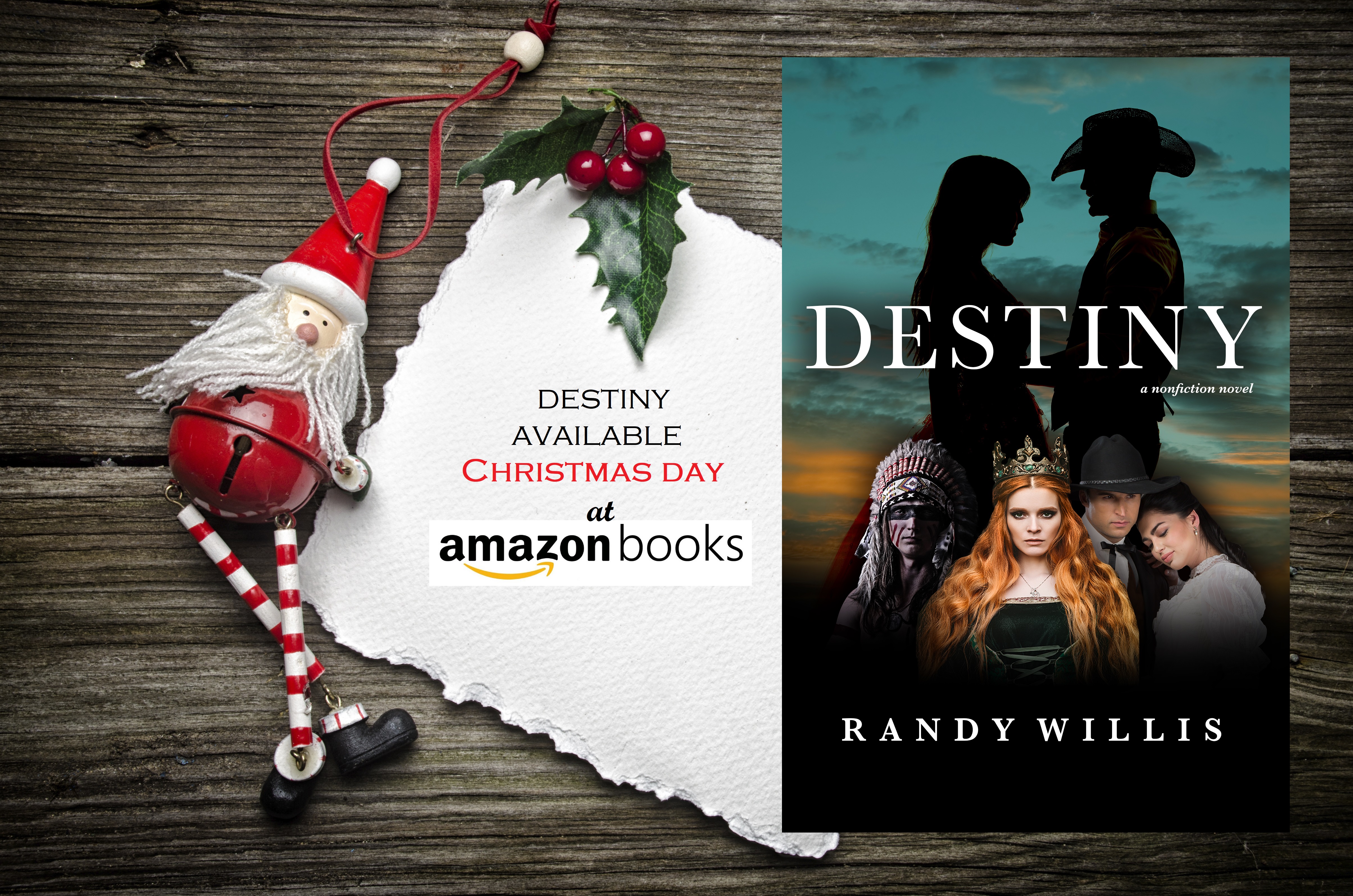 Christmas card with Santa – Randy Willis: Short Stories & Biographies